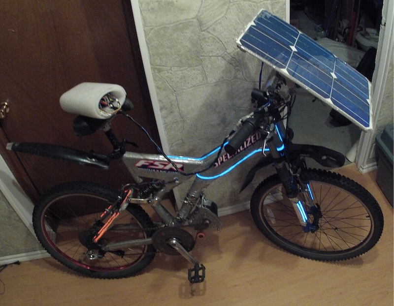 Solar-Cross hybrid e-bike | Endless Sphere DIY EV Forum