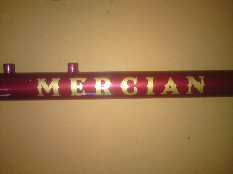 1 set of Mercian Vinyl Decals for sale (will ship world wide) | Mercian ...